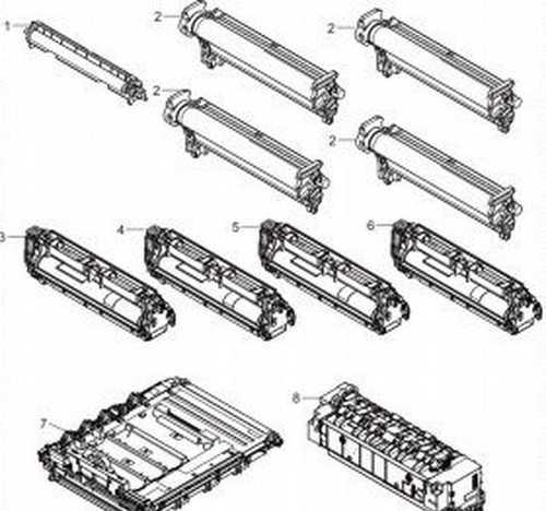 MK-5370 рем комплект оригинал Kyocera 1702YJ8NL0