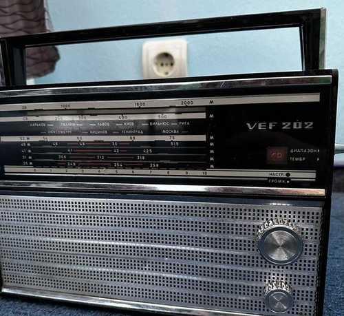 Радиоприемник VEF 202 СССР