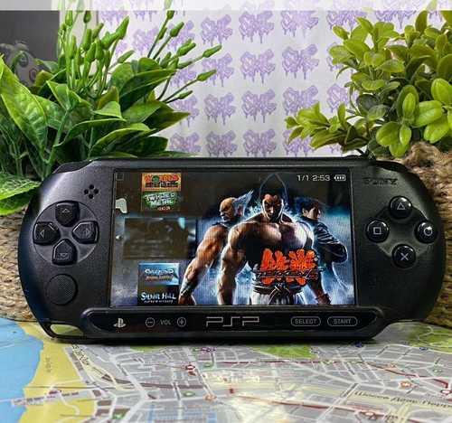 Прошитая Sony PSP + 50 Игр