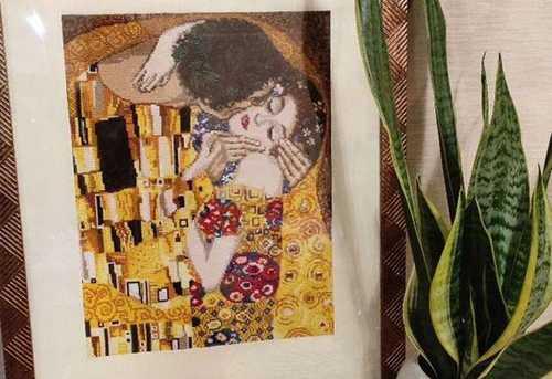 Схема для вышивки по мотивам картины Г. Климта
