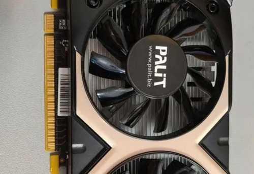 Видеокарта Palit 750ti StormiX Dual 2GB