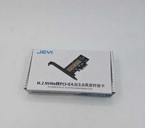Переходник jeyi SK4 M.2 NVMe SSD ngff к pcie X4