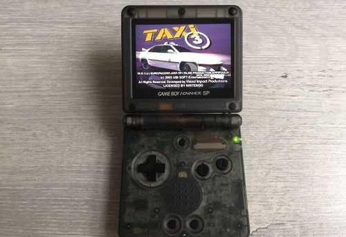 IPS Gameboy Advance SP type-c clear black