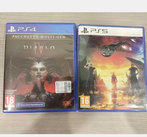 Diablo 4 и Final Fantasy 7 Rebirth PS5