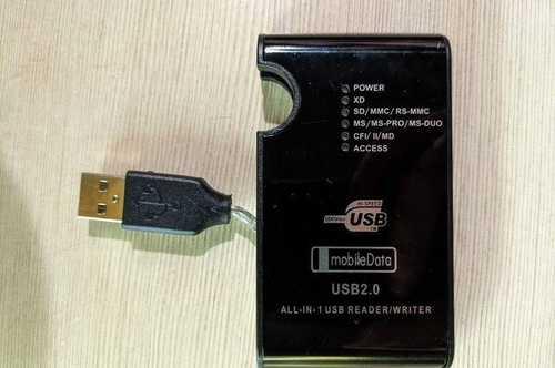 Кардридер USB 2.0 Reader/writer