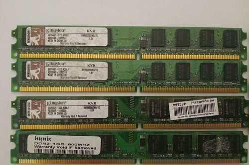 Модули памяти DDR2 DDR