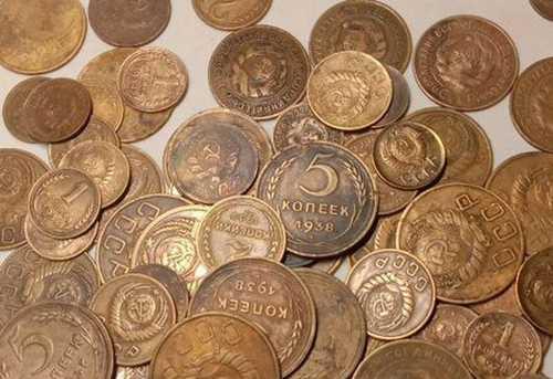 Монеты погодовка СССР 1924-1957
