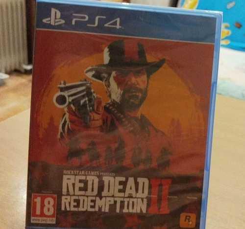 Диски на ps4 red dead redemption 2