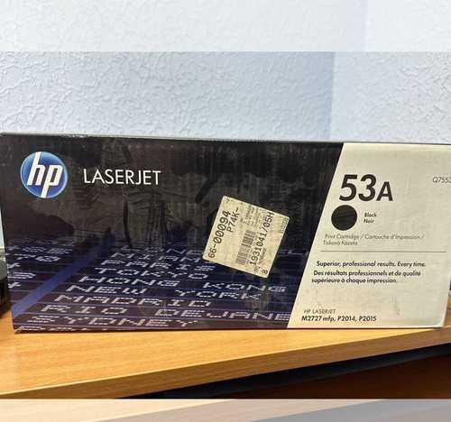 Картридж hp q7553a оригинал