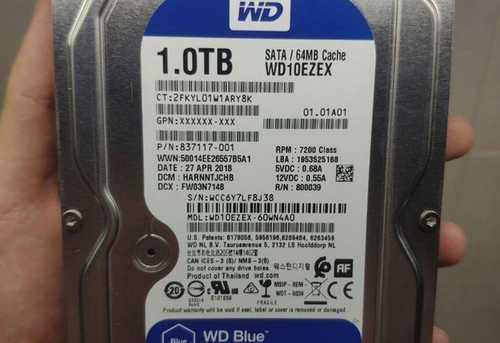HDD 1TB WD 3.5" 7200rpm 64mb buffer