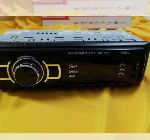 Автомобильный Fm/usb/sd/mp3 player AMH-100B Aura