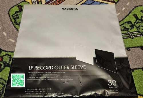 Nagaoka JC-30LP 3 конверты для пластинок 12 дюймов