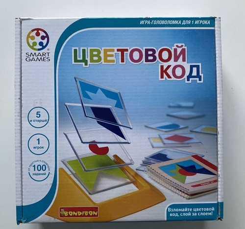 Детская развивающая игра Цветовой код от Bondibon