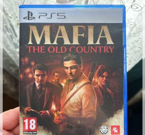 Mafia the old country ps5 диск
