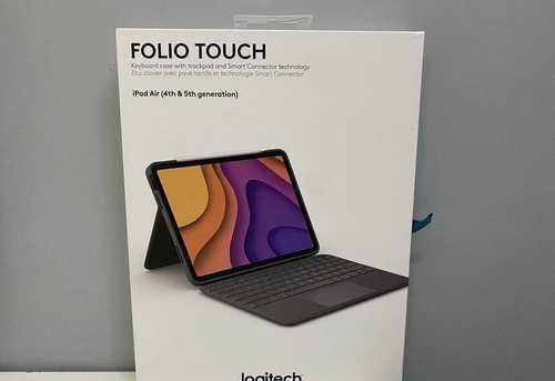 Новая Logitech Folio Touch Keyboard iPad Air M1