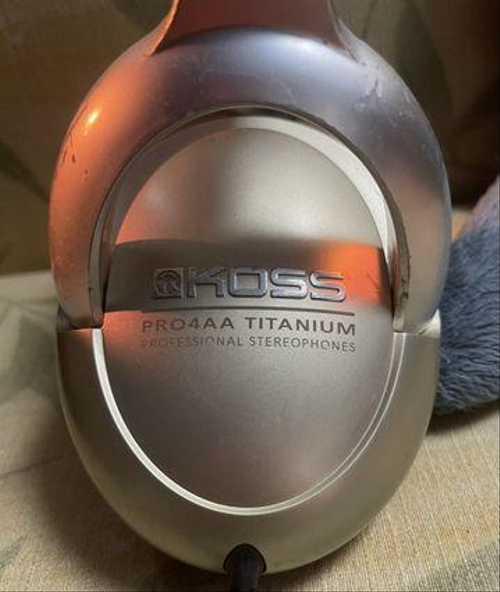 Наушники Koss pro4aa titanium