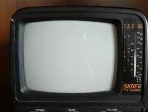 Телевизор silver tv-550bw портативный переносной