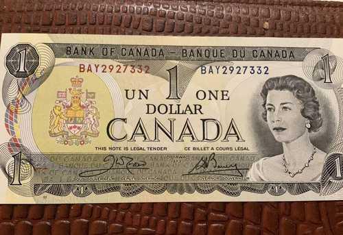 Коллекционная Банкнота Канада 1 д