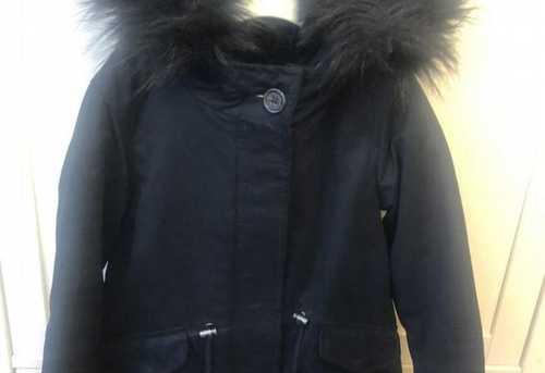 Куртка пальто зимняя zara
