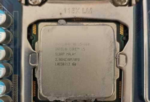 Процессор 1156 lntel core i5 760