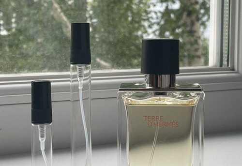 Hermes Terre d’Hermes EDT, распив