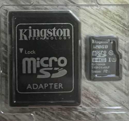 Карты памяти microsd 128 gb