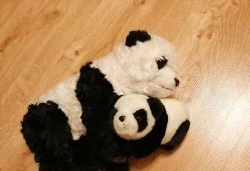 Панда семья мягкие игрушки
