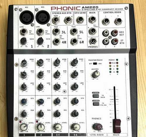 Микшерный пульт Phonic AM 220