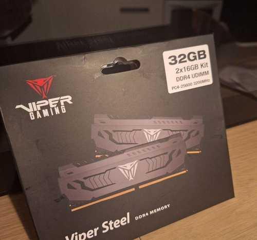 Patriot Viper Steel 32GB DDR4 / 3200 / Intel XMP