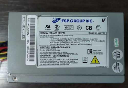 Блок питания FSP ATX-400PN, гарантия