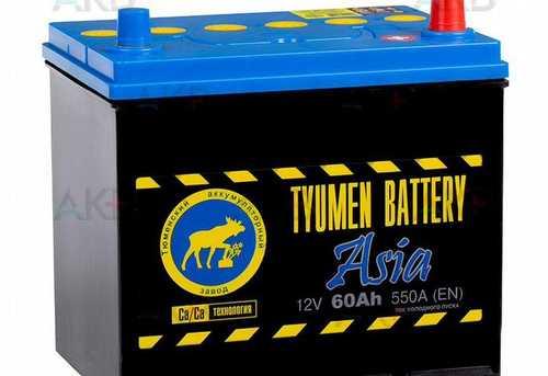 Аккумулятор автомобильный Tyumen Battery Asia 60 А