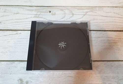Cd - dvd jewel box black trey / коробка сд - двд