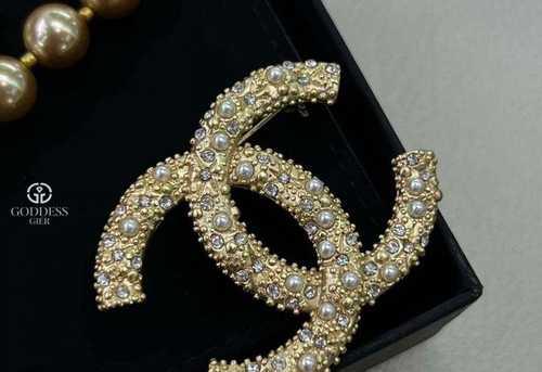 Золотая Брошь Chanel
