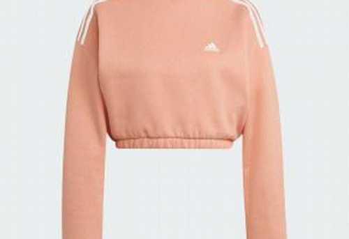 Свитшот Adidas Lifestyle Hyperglam Crop Crew, розо