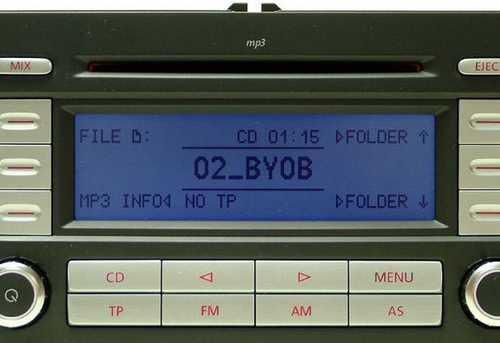 Штатное головное устройство RCD 300 от Volkswagen