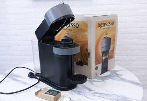 Кофе машина Nespresso Vertuo с многоразовой капсул