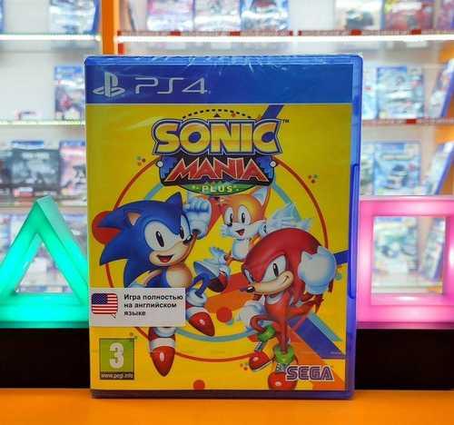 PS4 Игра Sonic Mania Plus (англ)