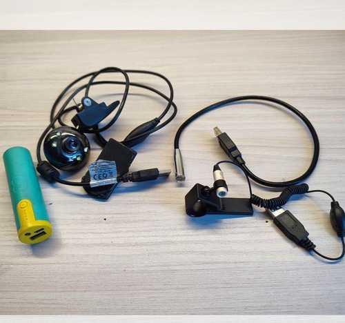 Вебкамера, повербанк, подсветка USB