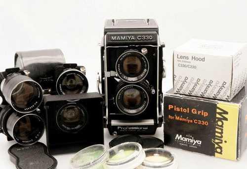 Mamiya C330 Professional комплект 3 объектива