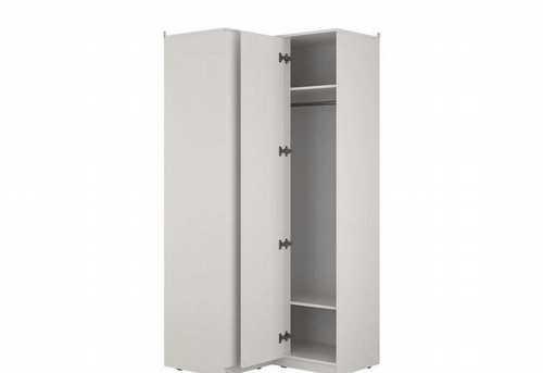 Белый угловой шкаф в стиле IKEA бу