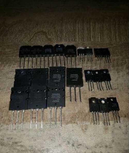 Радиодетали транзисторы семисторы диоды