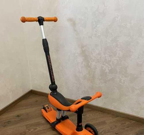 Детский самокат 2 в 1