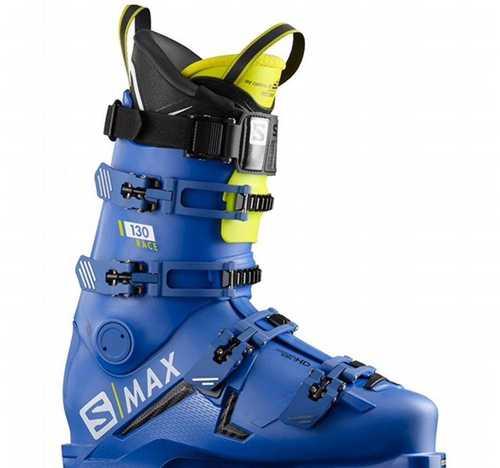 Горнолыжные ботинки Salomon S/Max 130 Race Raceblue/Acid Green 19/20