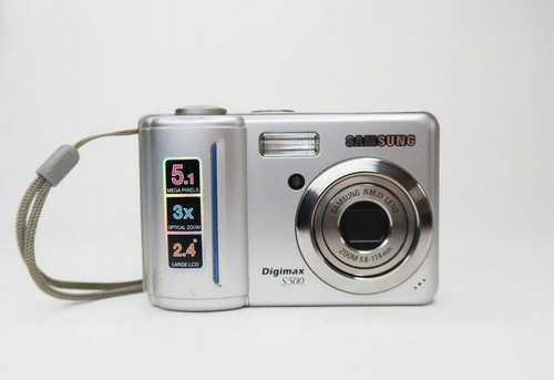 Фотоаппарат цифровой Samsung Digimax S500