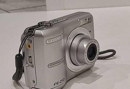 Компактный фотоаппарат olympus fe-210 мыльница