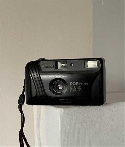 Плёночный фотоаппарат Konica POP EF-80