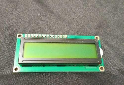 Lcd дисплей 1602