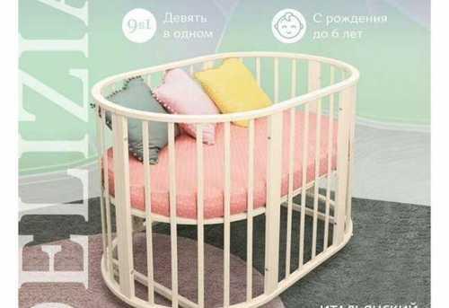 Новая Кроватка sweet baby Delizia V2 9 в 1