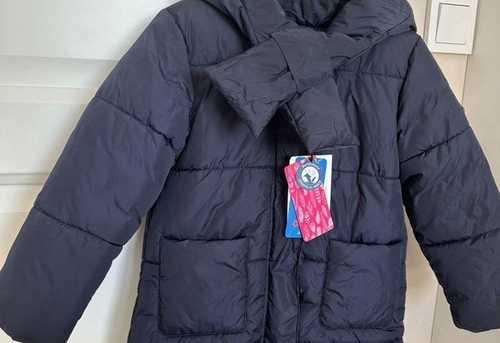 Куртка для девочки зимняя 110