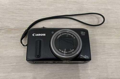 Фотоаппарат Canon PowerShot SX240 HS, 20X Zoom